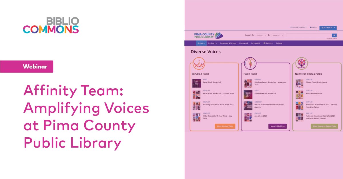 Amplifying Voices at Pima County Public Library